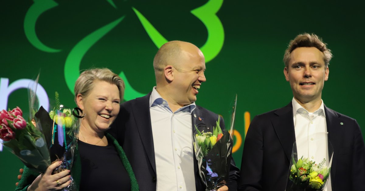 Senterpartiets ledelse er gjenvalgt - Senterpartiet