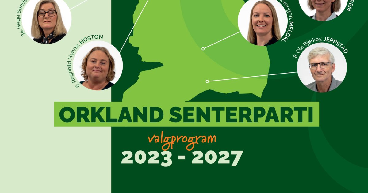 Valg 2023 - Senterpartiet